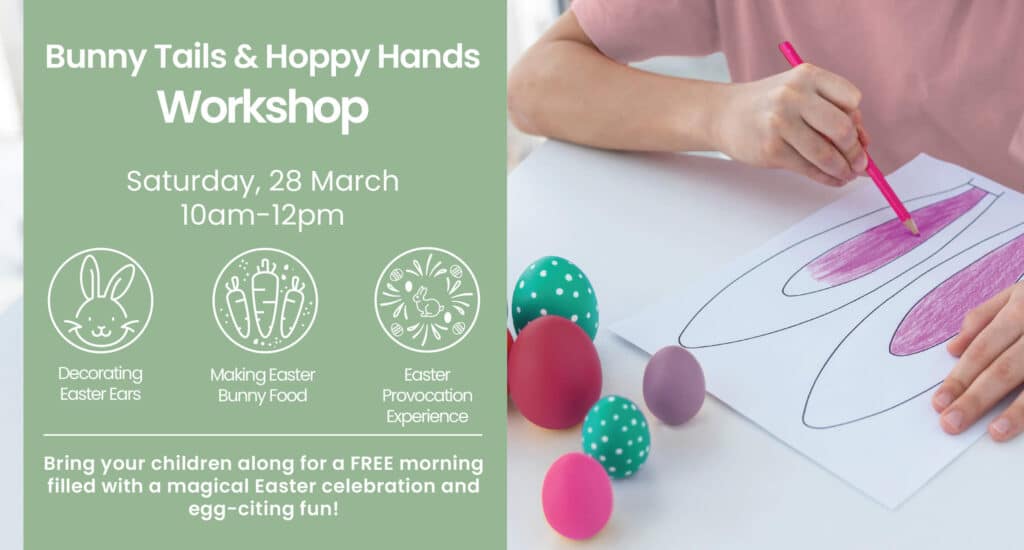 Bunny Tails & Hoppy Hands | Free Easter Workshop for Children